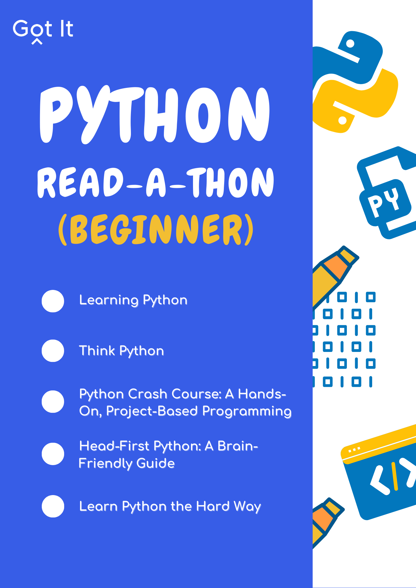 10 tài liệu lập trình Python tốt nhất - Blog | Got It Vietnam