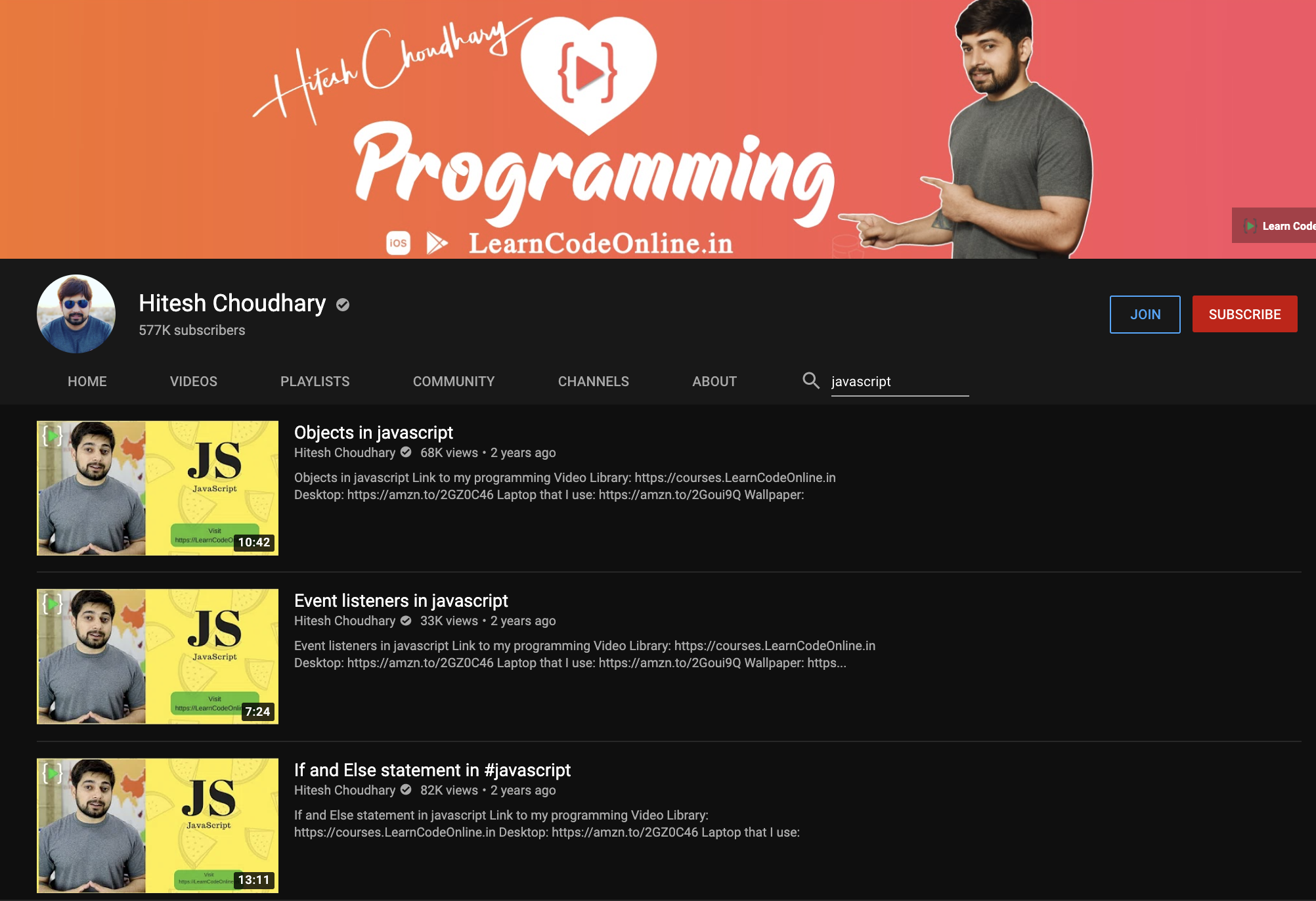 Học Javascript Cùng 5 Kênh Youtube Tốt Nhất 2020 Blog Got It Vietnam