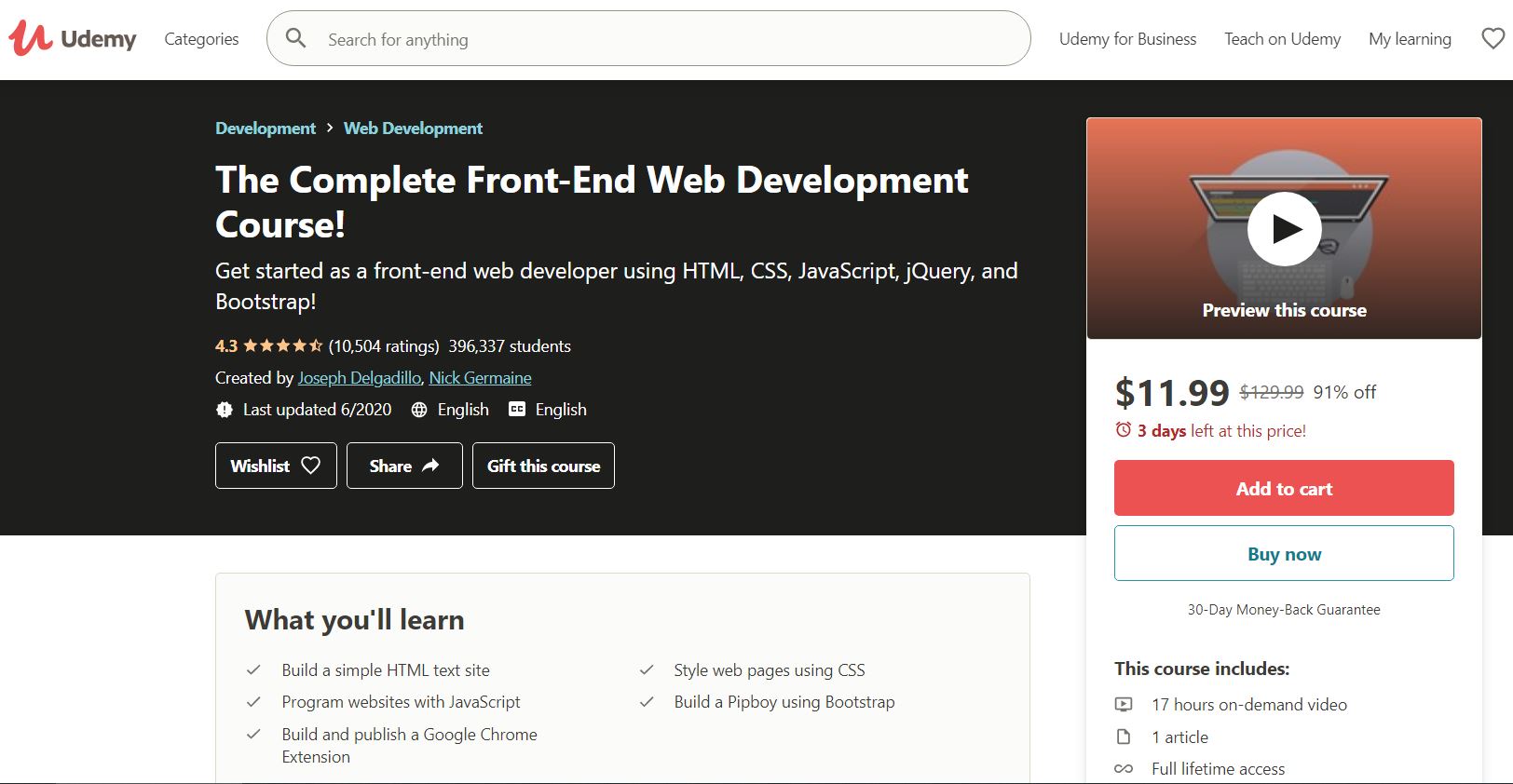 6 khóa học front end online hữu ích dành cho beginner - Blog | Got It ...