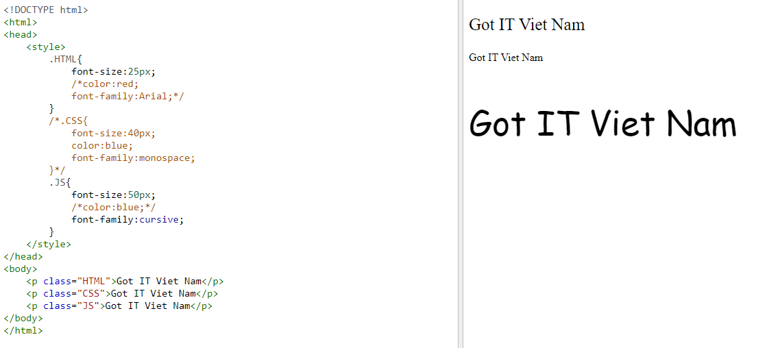 CSS là gì? Tìm hiểu về chú thích trong CSS - Blog | Got It Vietnam